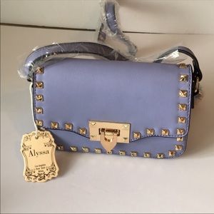 Alyssa | Bags | Alyssa Mini Studded Crossbody Bag In Lavender Nwt ...